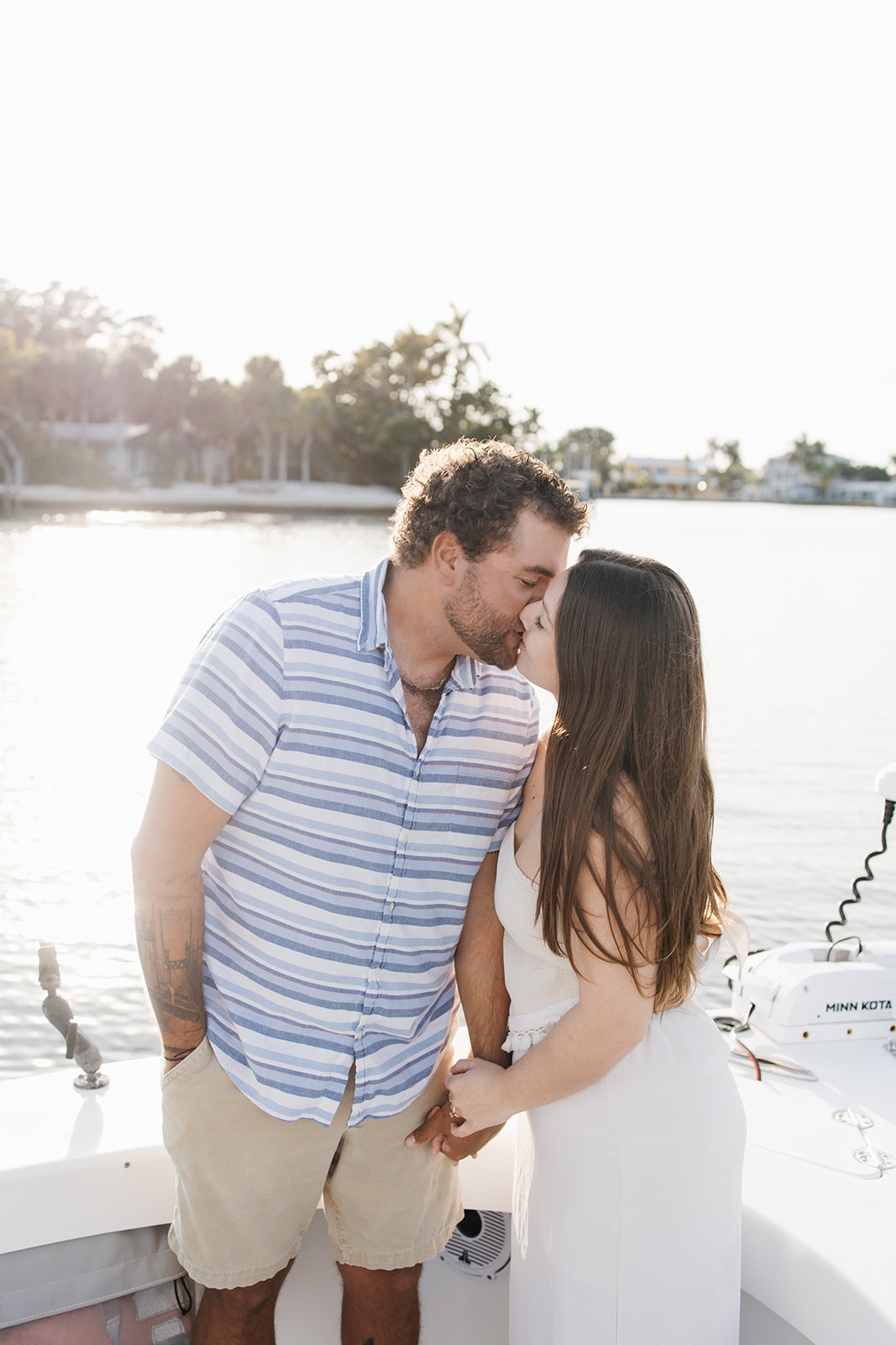Boat Engagement Session | Anna Maria Island, FL
